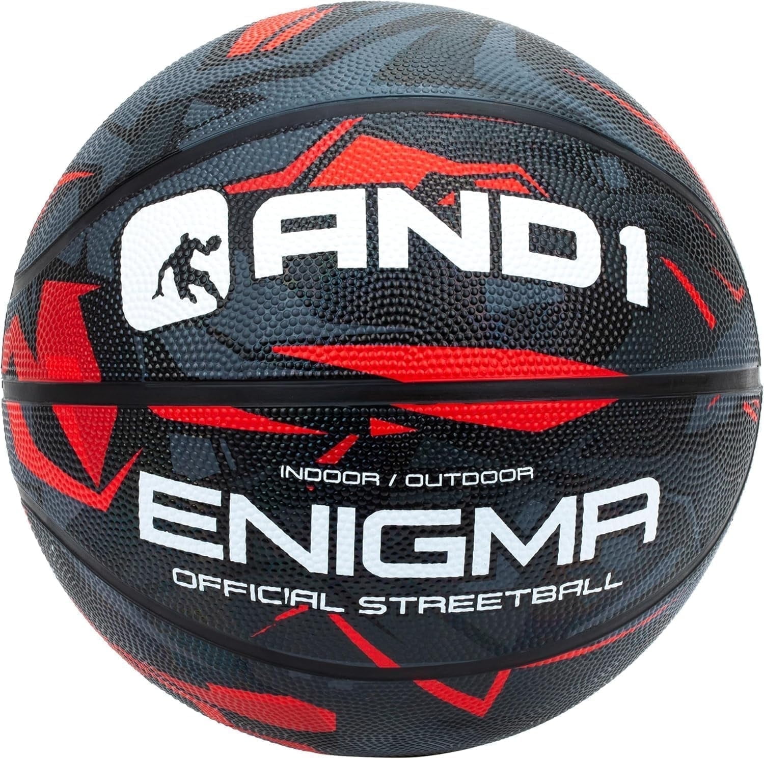 AND1 Enigma Rubber Basketball: Official Regulation Size 7 (29.5 inches ...