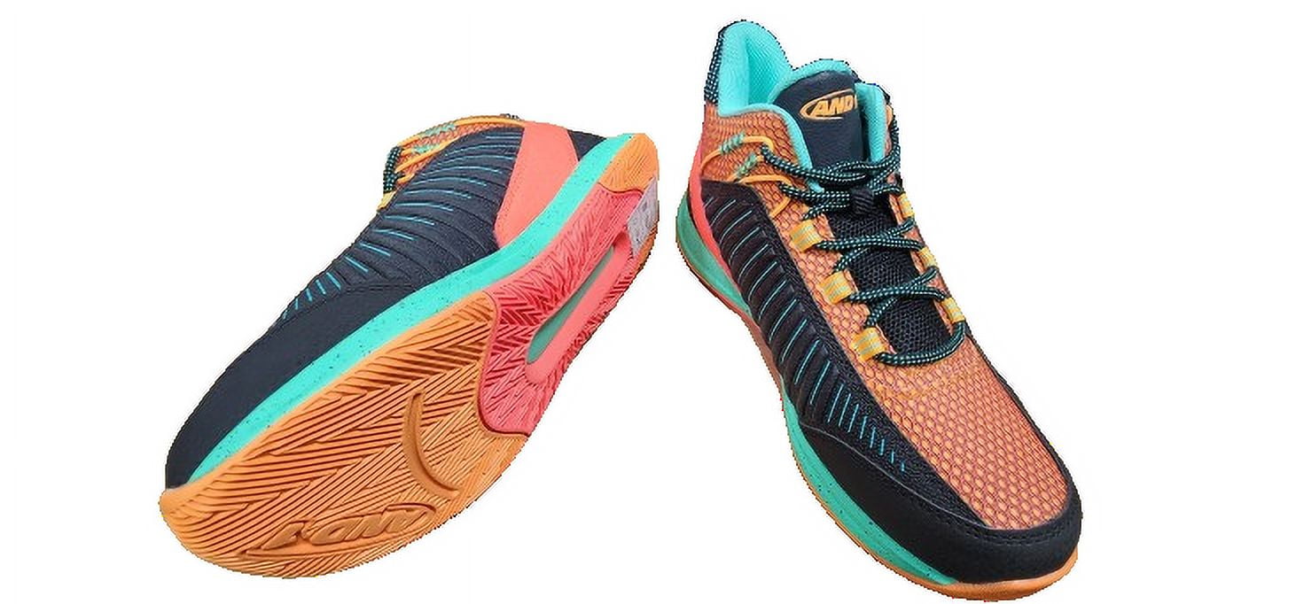 AND1 Explosive In Black, Coral, Biscay Green, 6 - Walmart.com