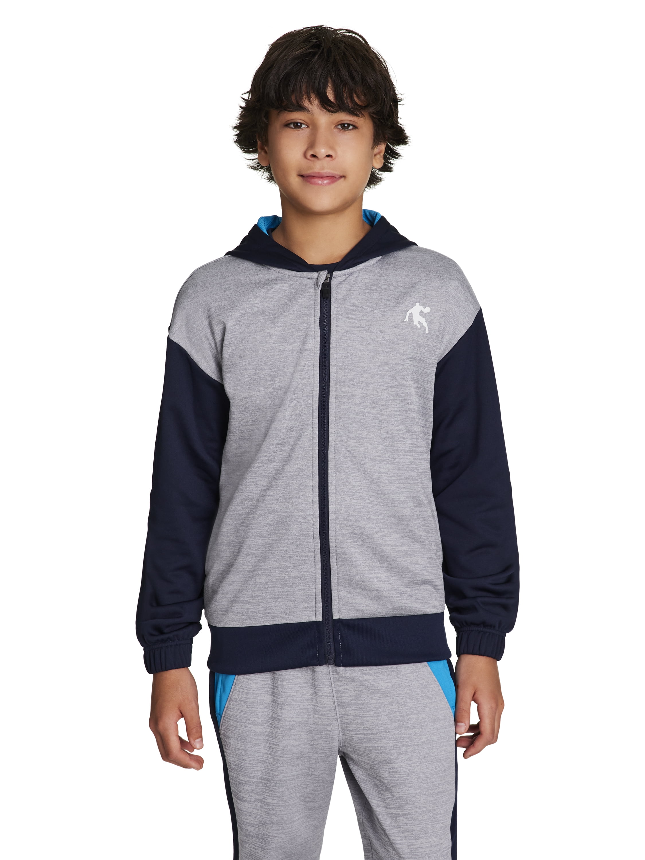 AND1 Boy's Athletic Full-Zip Jacket, Sizes 4-18 - Walmart.com