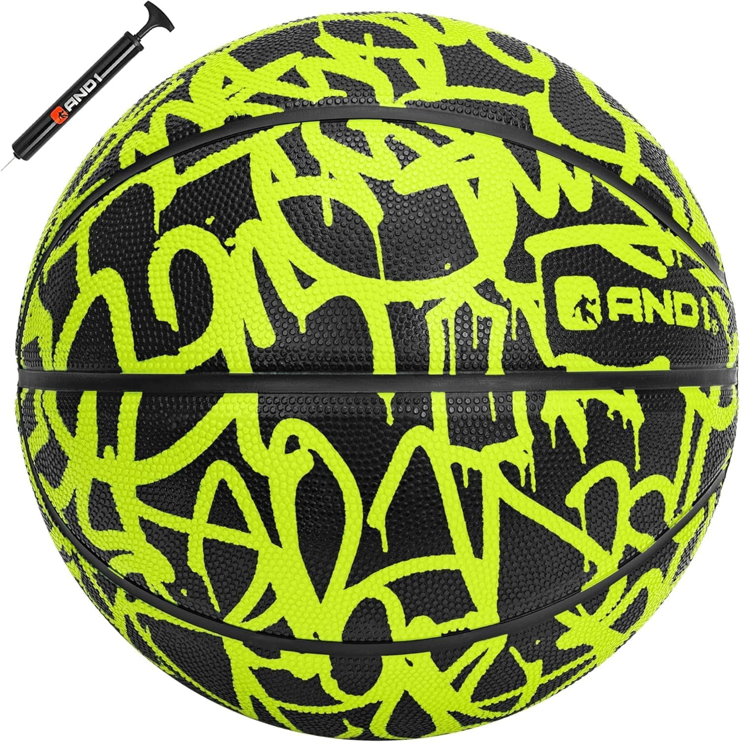 AND1 Fantom Graffiti Basketball: Official Regulation Size 7 (29.5 ...