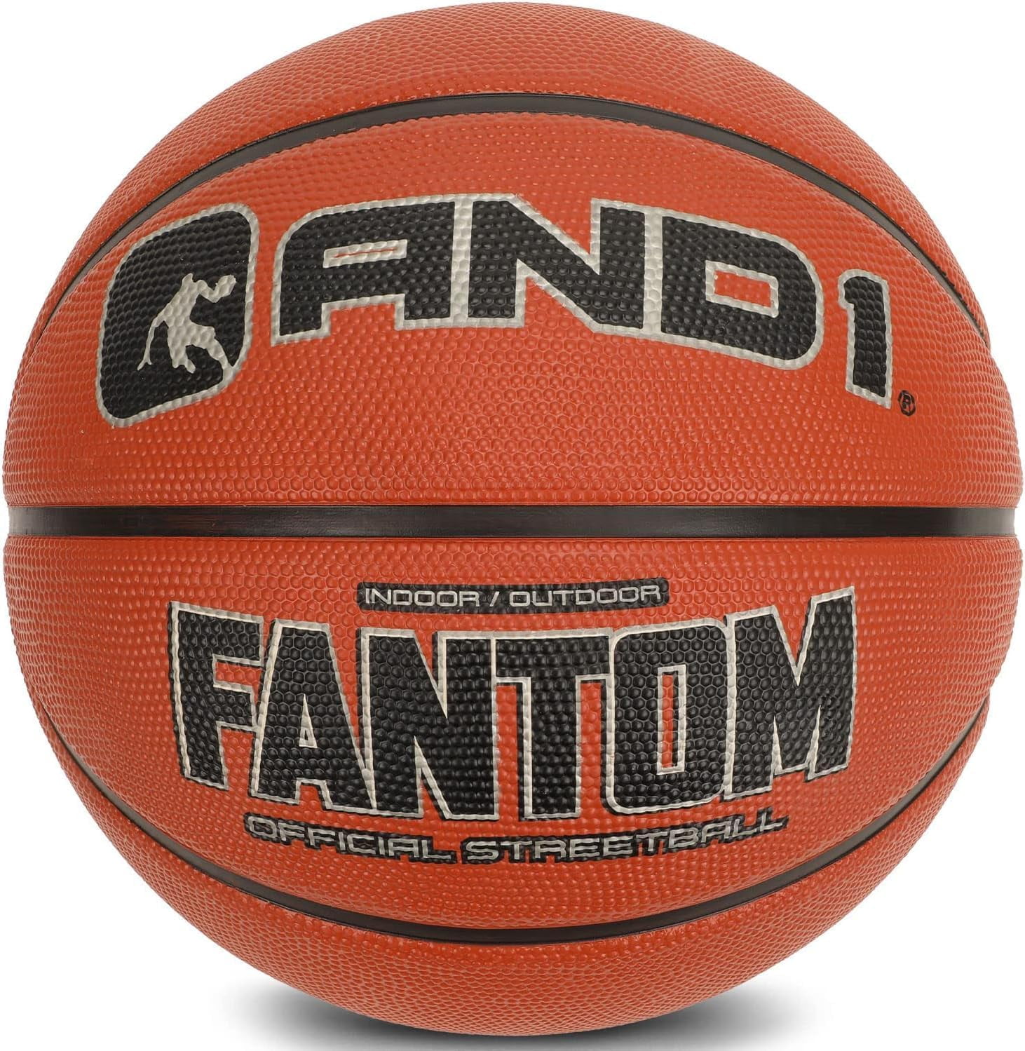 AND1 Fantom Rubber Basketball: Official Regulation Size 7 (29.5 inches ...