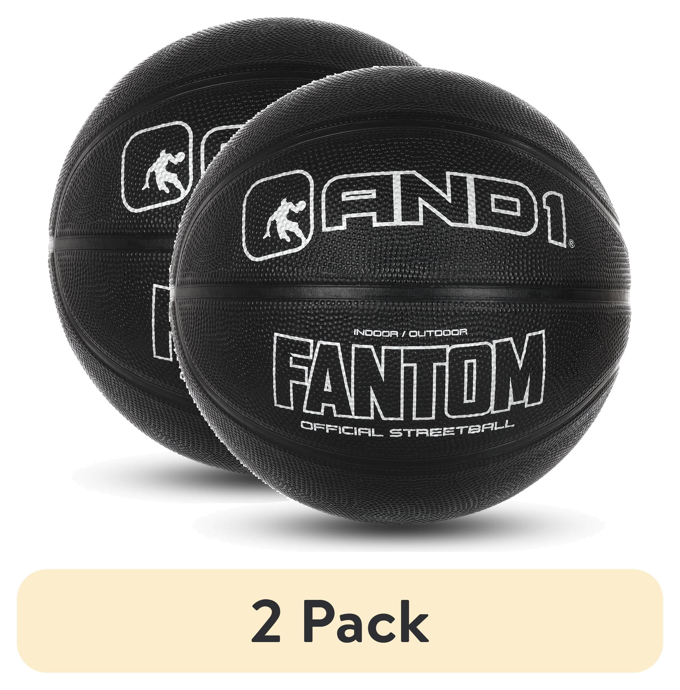 (2 pack) AND1 Fantom Rubber Basketball: Official Regulation Size 7 (29. ...