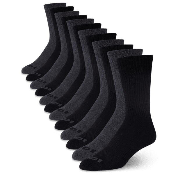 AND1 Men's Cushion Crew Sock, 12 Pack - Walmart.com