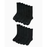 AND1, Men's Socks, Cushion Crew Socks, 12 Pack, Size 6-12 - Walmart.com