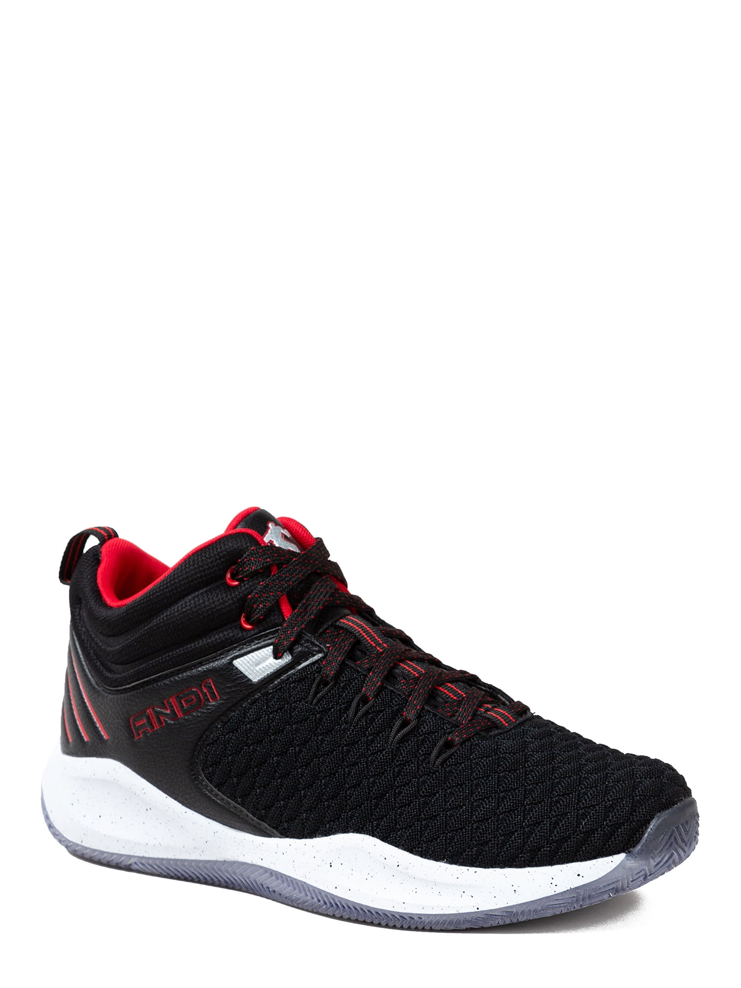 AND1 Men's Knit Basketball Shoe with Support and Style - Walmart.com