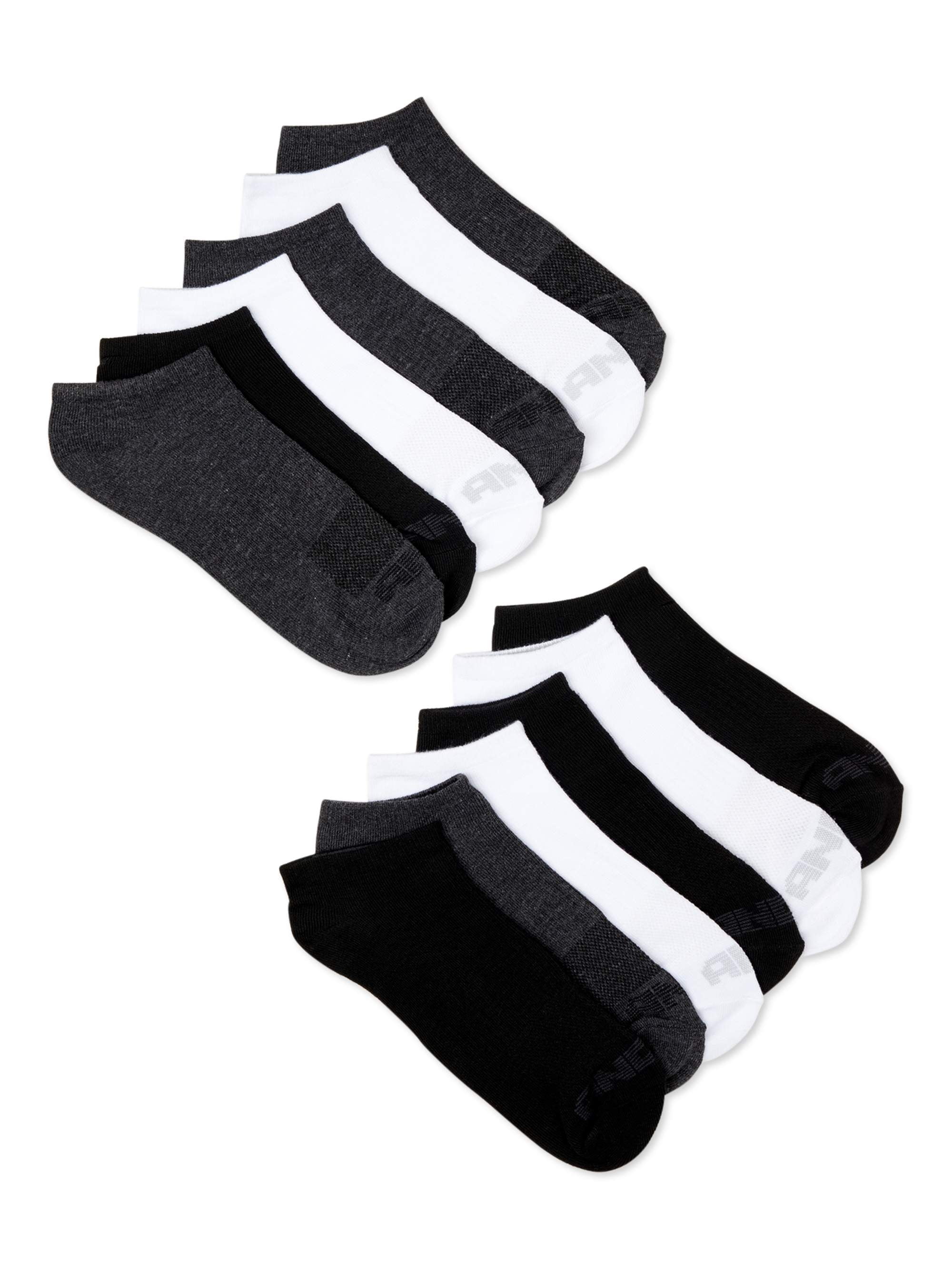 AND1 Men's Socks, Lightweight Low Cut Socks, 12 Pack - Walmart.com