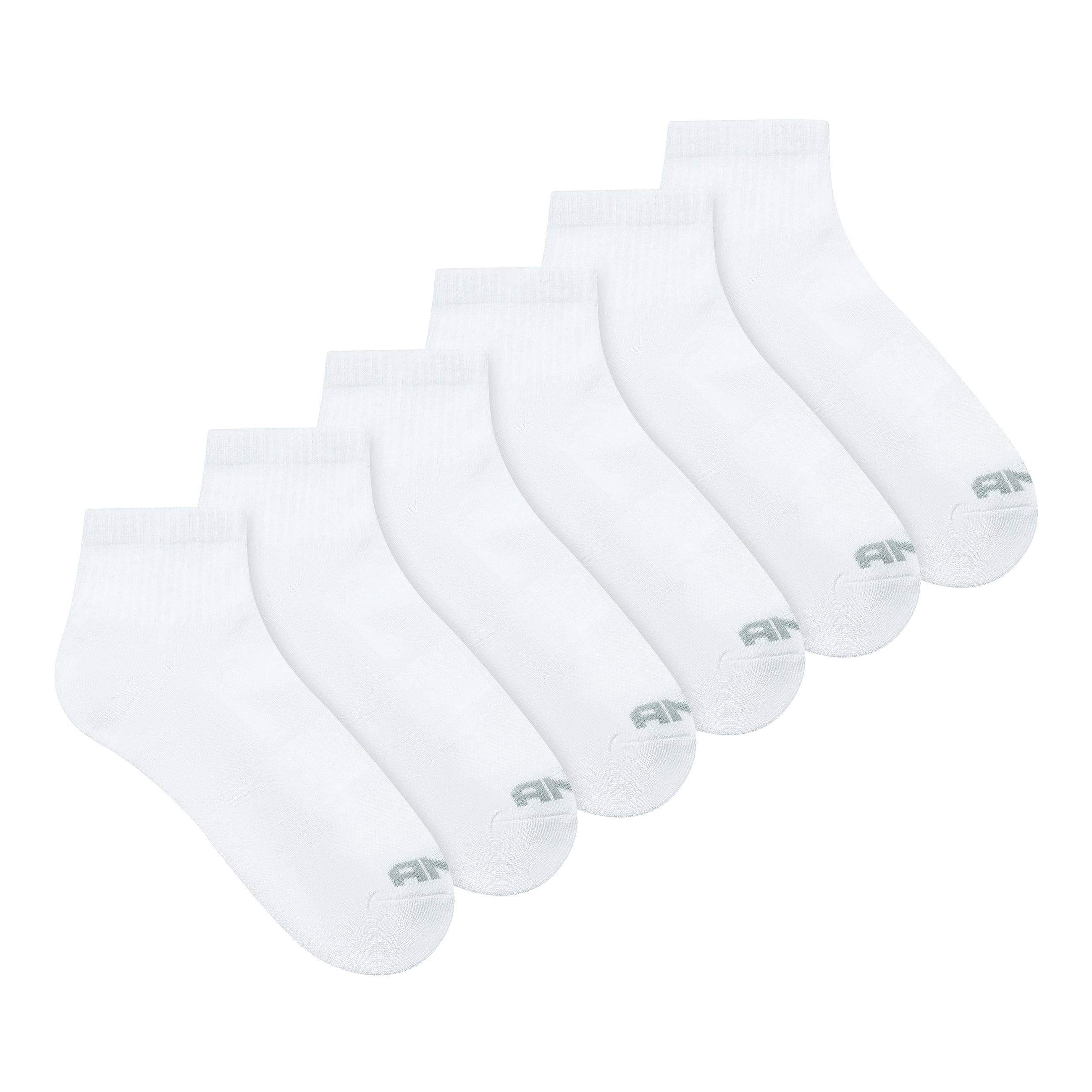 AND1 Men's Performance Cushion Ankle Socks, 6-Pack - Walmart.com