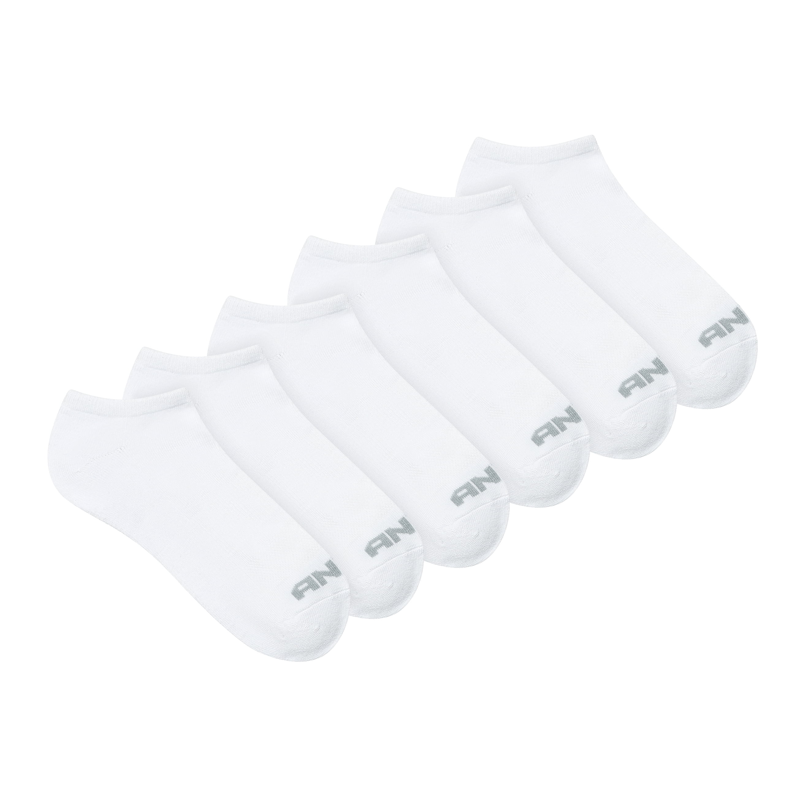 AND1 Men's Socks, Performance Cushion Low Cut Socks, 6-Pack - Walmart.com