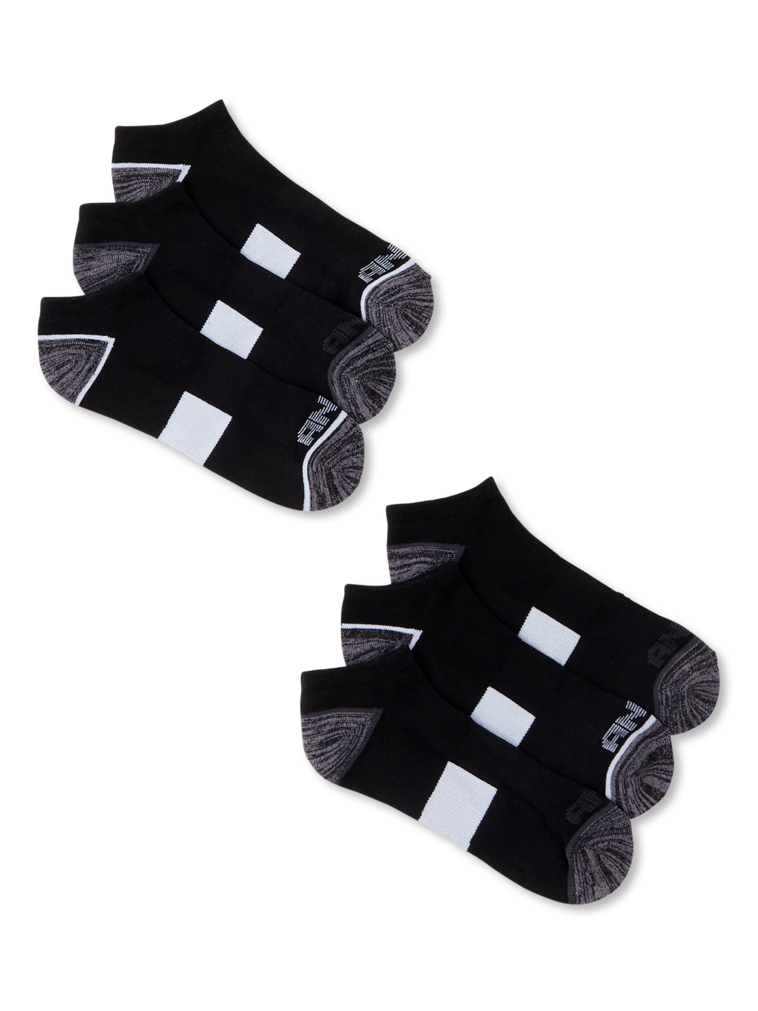 AND1 Men's Pro Platinum Cushion Performance Lowcut Socks, 12-Pack ...