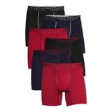 AND1 Men's Underwear Pro Platinum Boxer Briefs, 6 Pack, 6" - Walmart.com