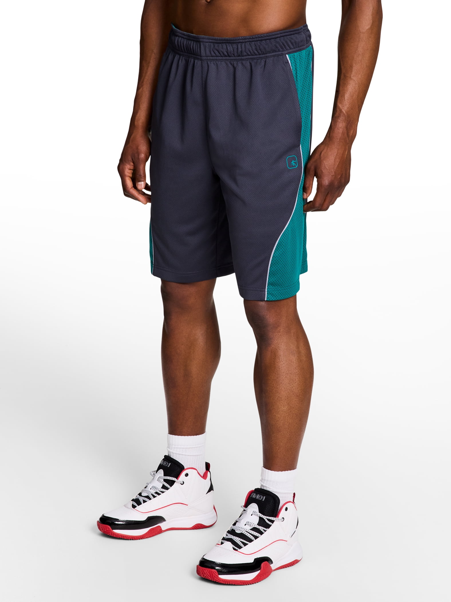 AND1 Men's and Big Men's Active Enforcer Short, 10" Inseam, up to Size ...