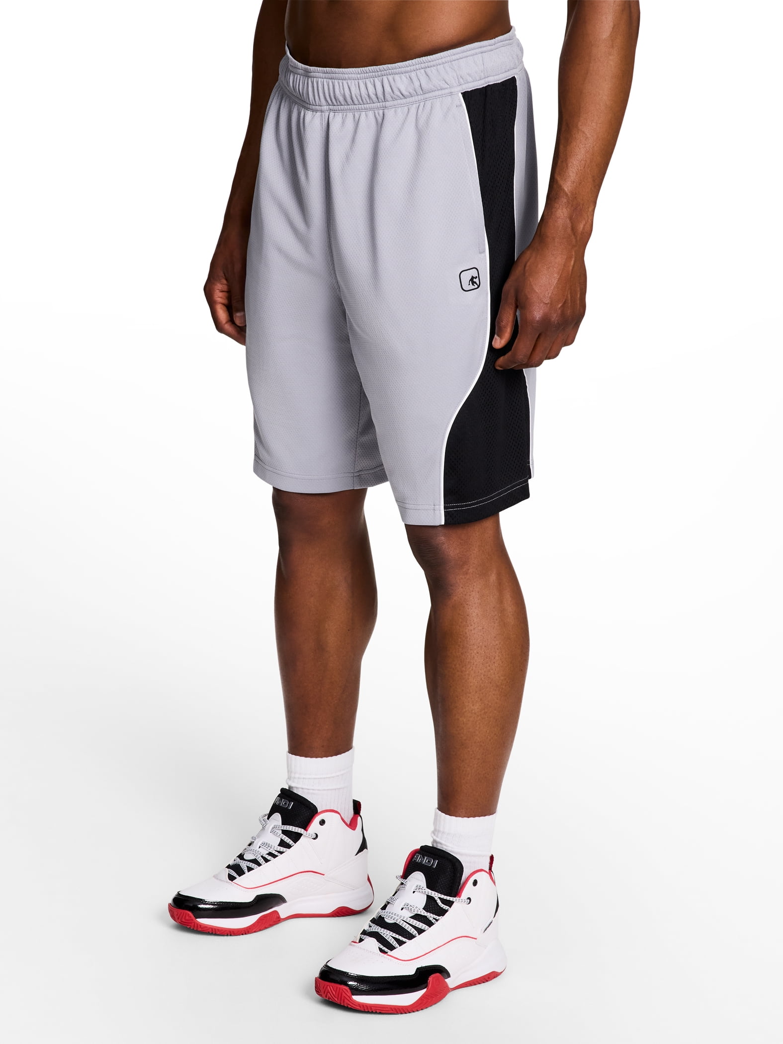 AND1 Men's and Big Men's Active Enforcer Short, 10" Inseam, up to Size ...