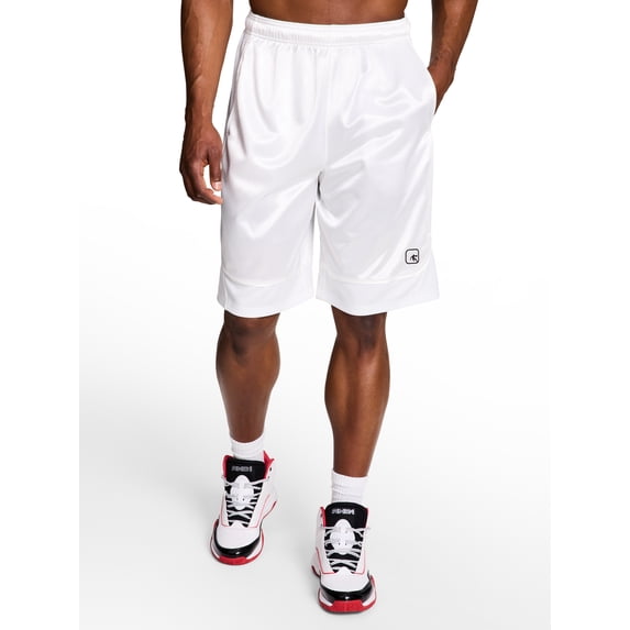 AND1 Men's and Big Men's All Court Short, 11" inseam, up to Size 5XL ...