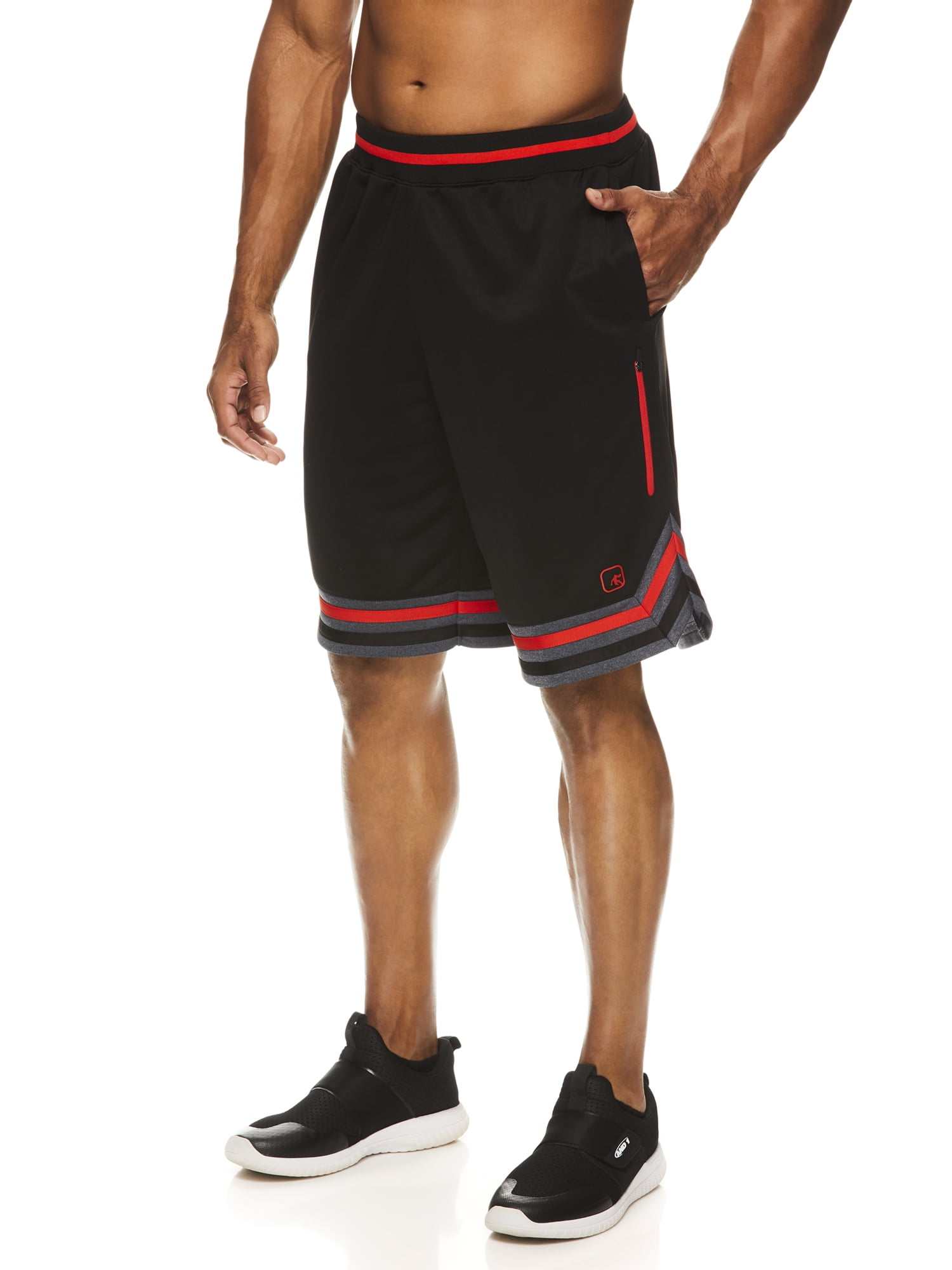 AND1 Men's and Big Men's French Terry Basketball Short, up to 5XL ...