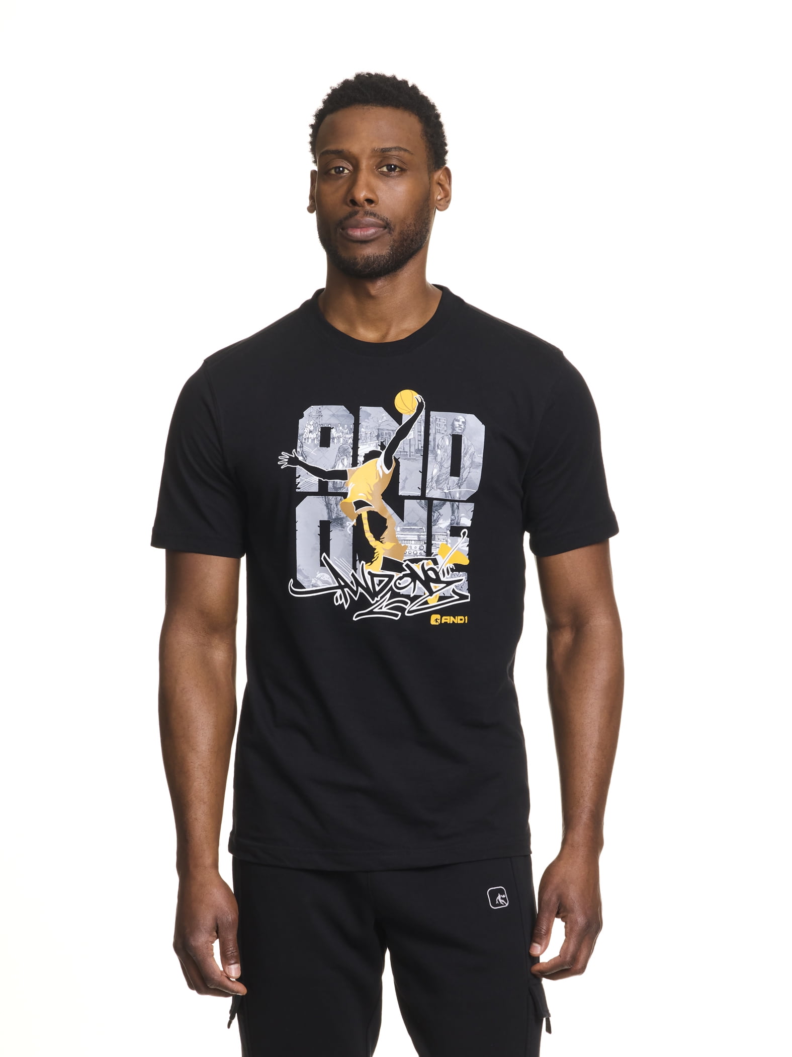 AND1 Men's and Big Men's Graphic T-Shirt, up to Size 3XL - Walmart.com
