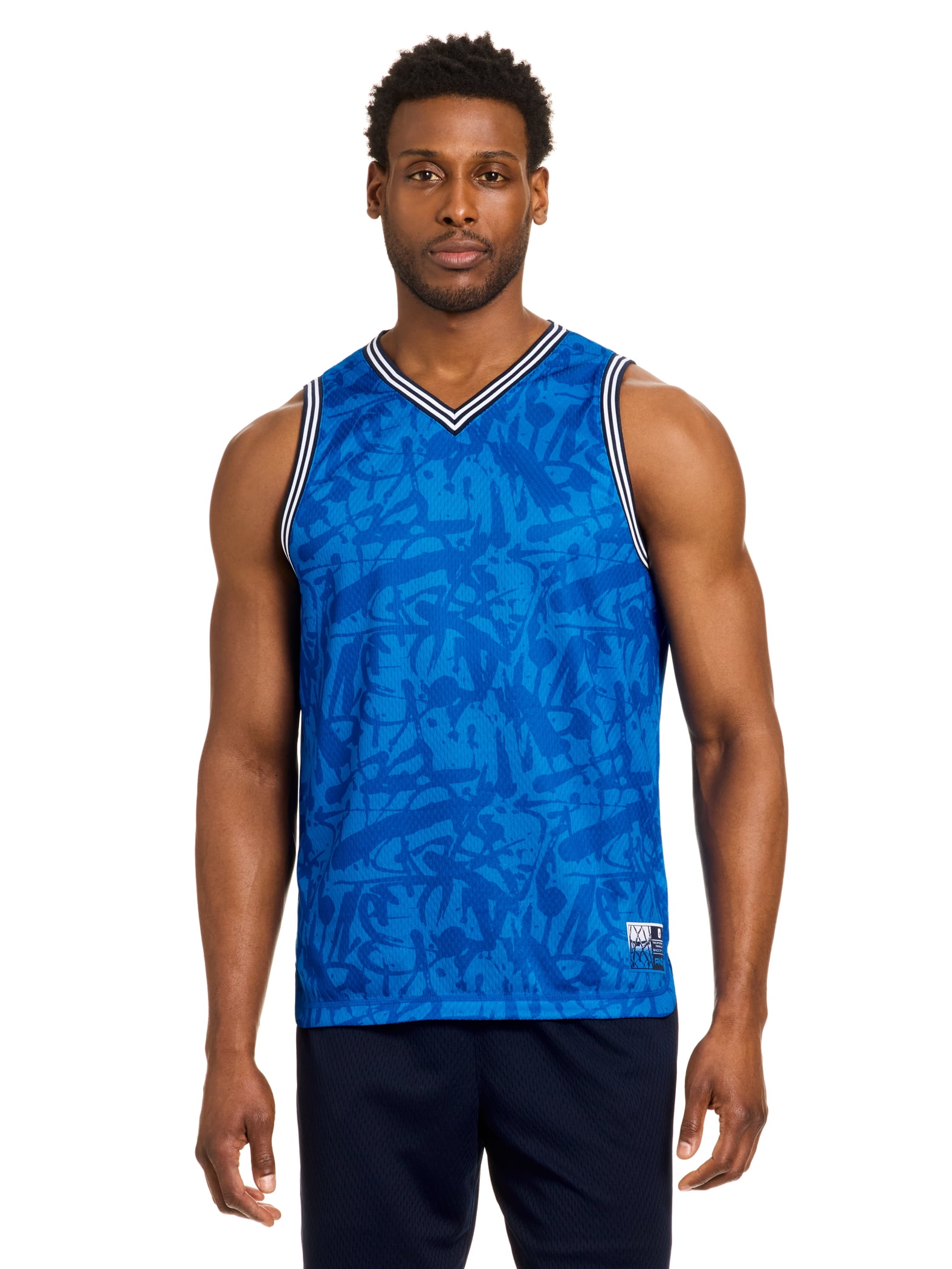 AND1 Men's and Big Men's Unbeatable Basketball Tank, up to Size 5XL ...