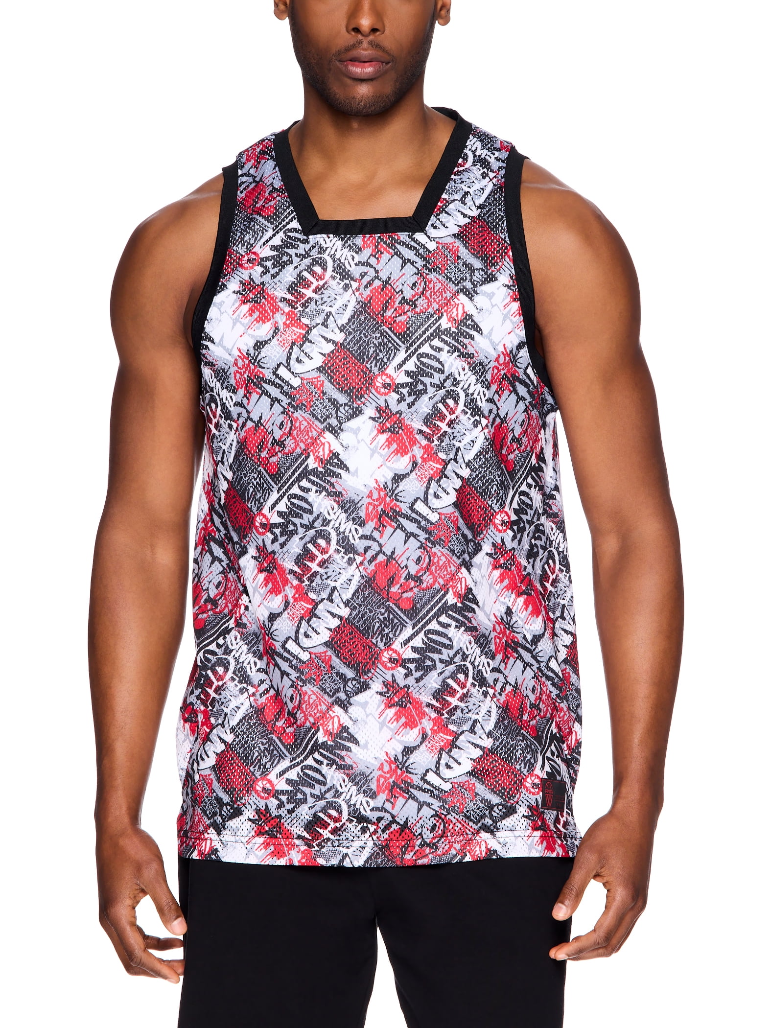 AND1 Men's and Big Men's Wraparound Basketball Tank Top, Sizes S-3XL ...