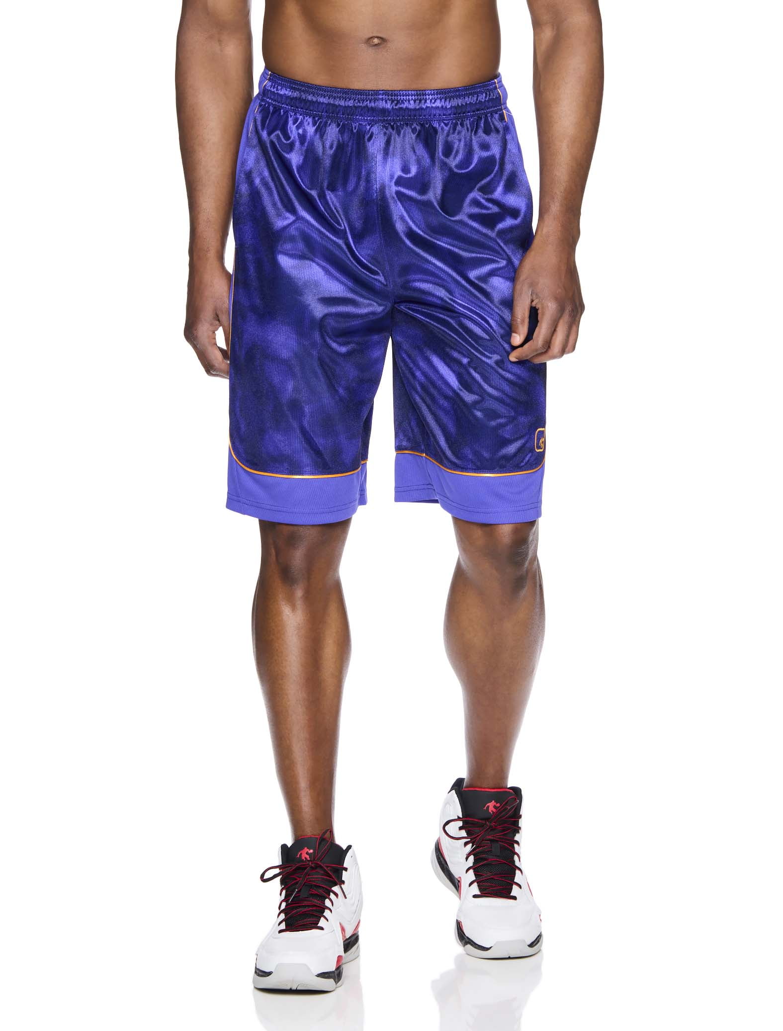 AND1 Mens and Big Mens All Courts 11" Printed Shorts, up to Sizes 5XL ...