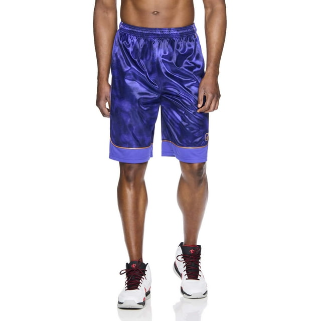 AND1 Mens and Big Mens All Courts 11" Printed Shorts, up to Sizes 5XL ...