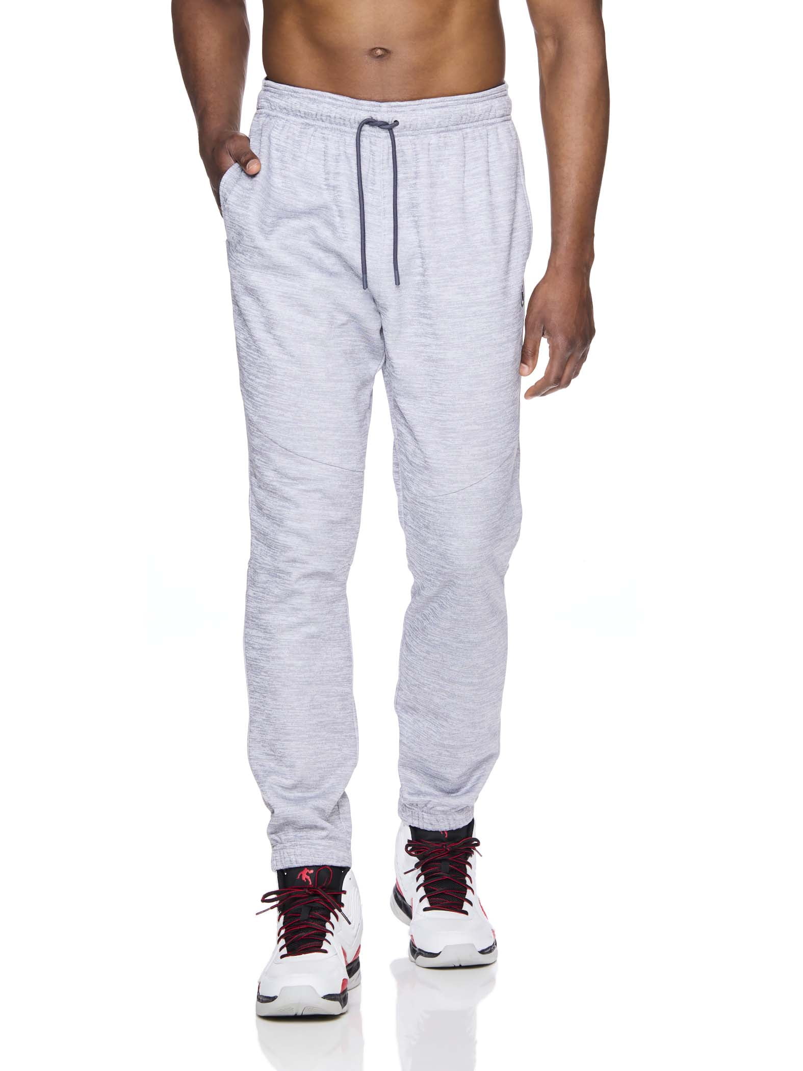 AND1 Mens and Big Mens Tech Fleece Active Pants with Pockets, up to ...