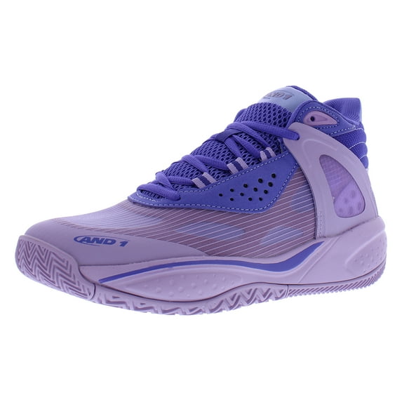 AND1 Revel Mid Unisex Shoes Size 6, Color: Light Purple/Dark Purple ...