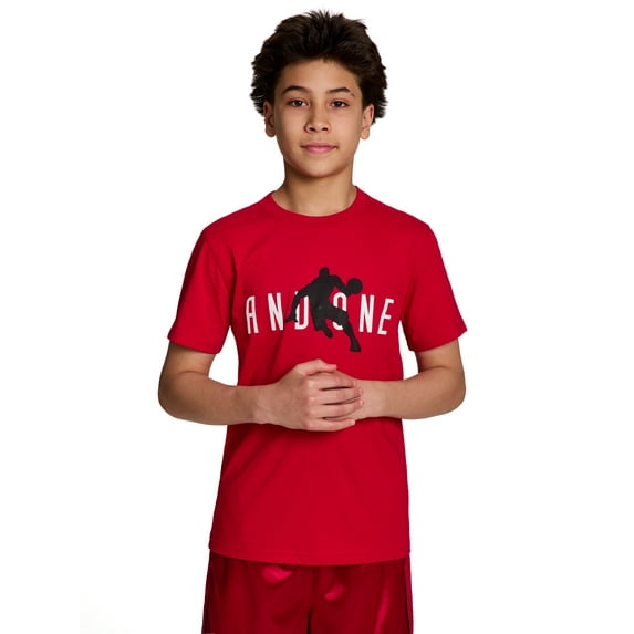 AND1 Boy's Athletic Graphic T-Shirt, Sizes 4-18 - Walmart.com