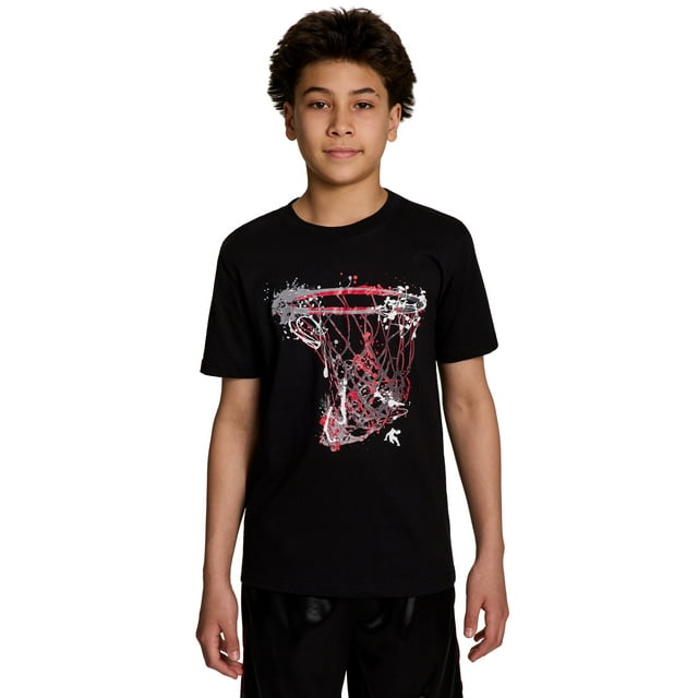 AND1 Boy's Athletic Graphic T-Shirt, Sizes 4-18 - Walmart.com