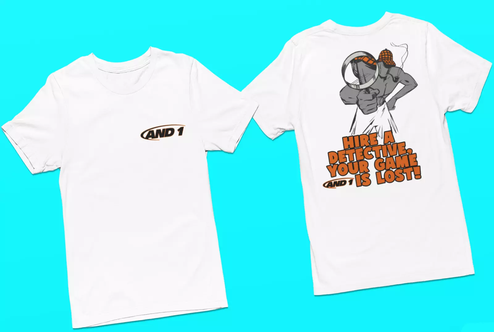 AND1 Sherlock Holmes Detective Game Lost Front & Back And One ...