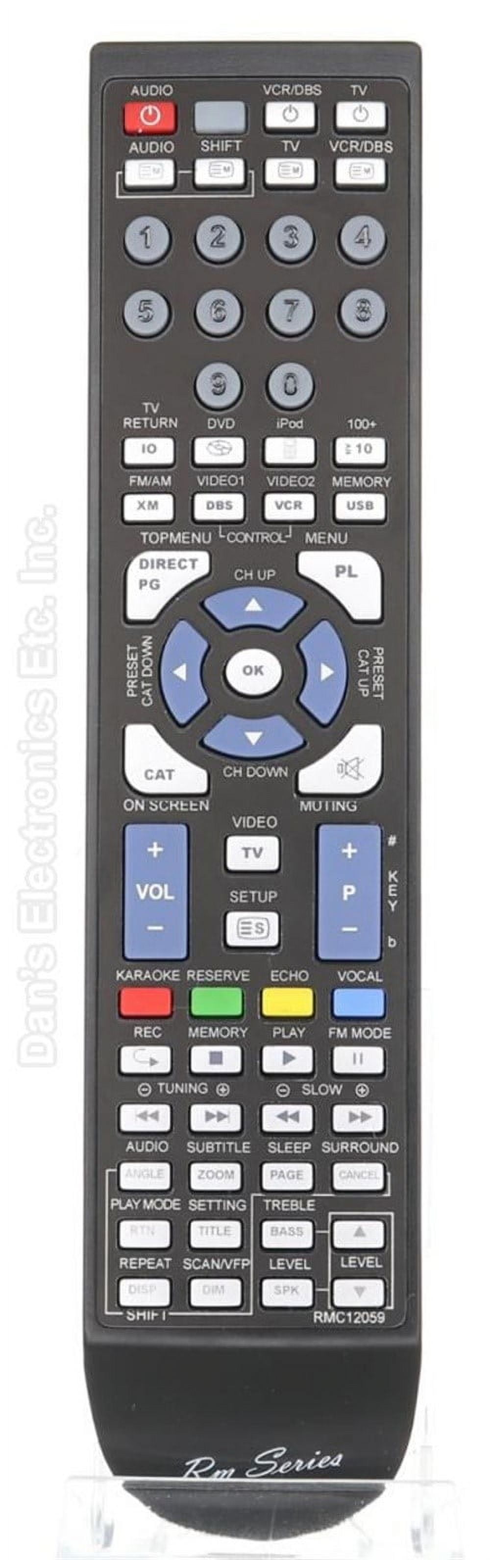 ANDERIC RMC12059 Remote Control works For JVC Receiver REMOTES ...