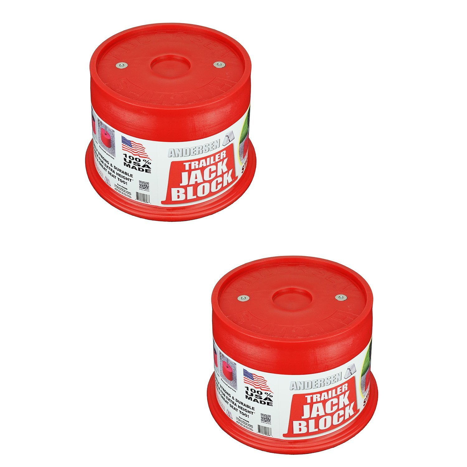 ANDERSEN Trailer Jack Block 2-PAK with magnets (3608-M-2) - Walmart.com