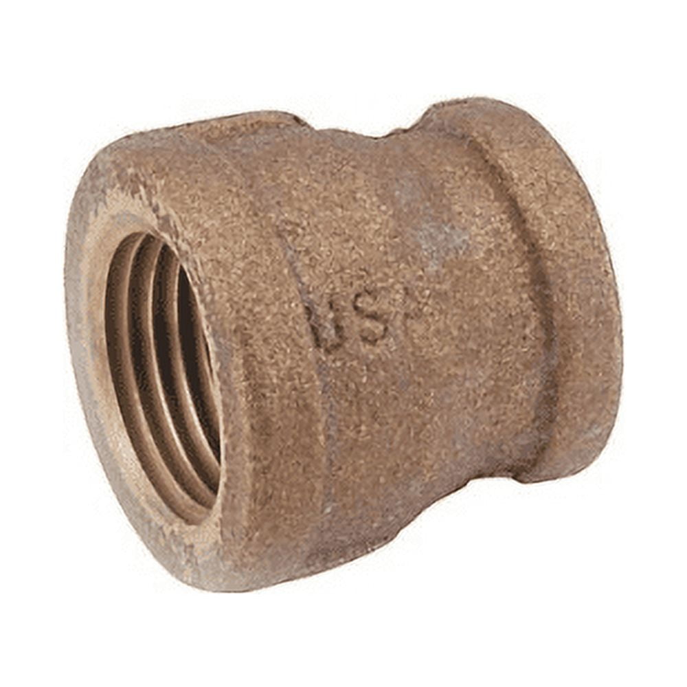 ANDERSON METALS CORP 738119-0804 1/2x1/4BRS Red Coupling - Walmart.com