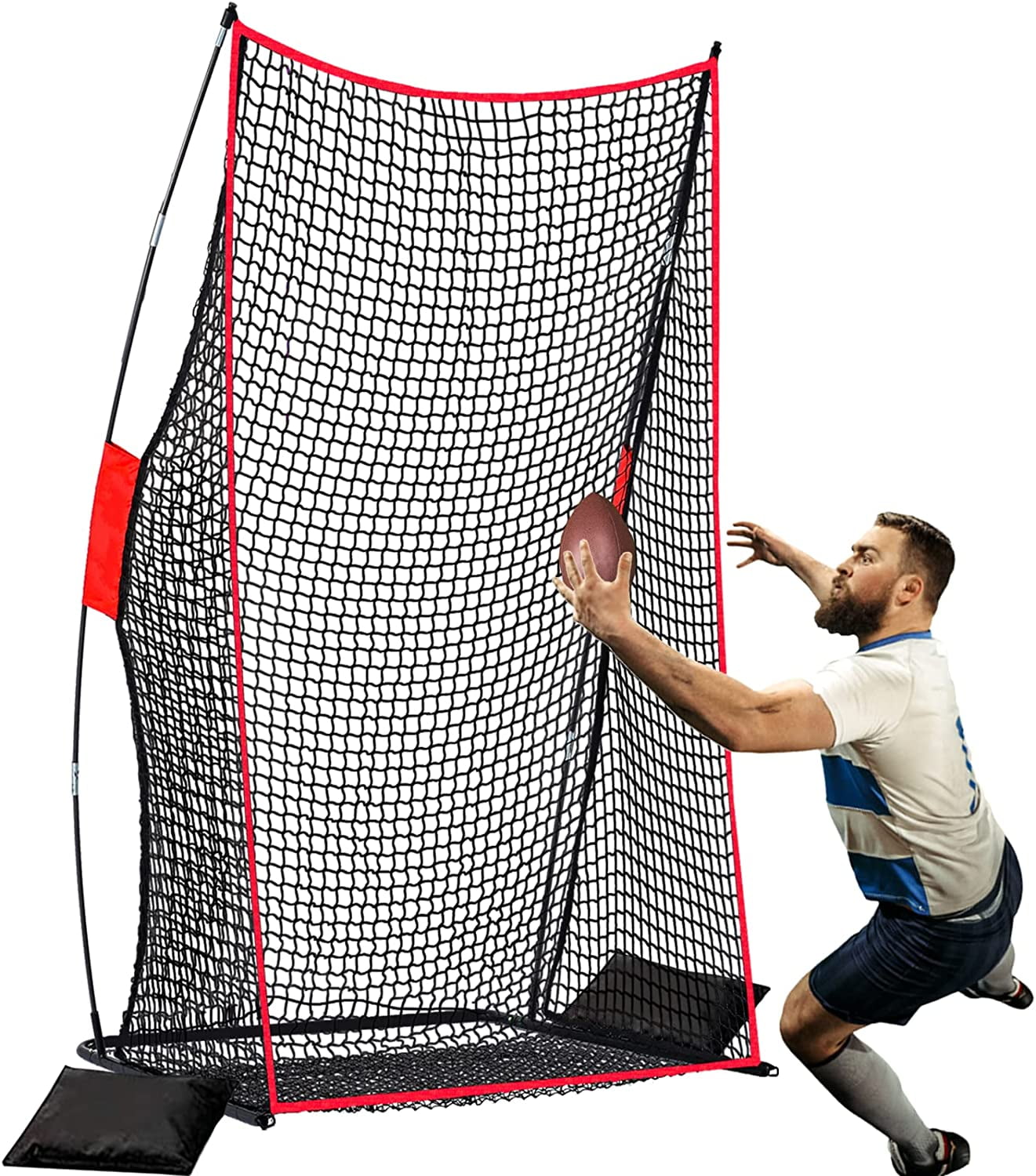 ANDGOAL Football Kicking Net, Football Throwing Net, Football Net for ...