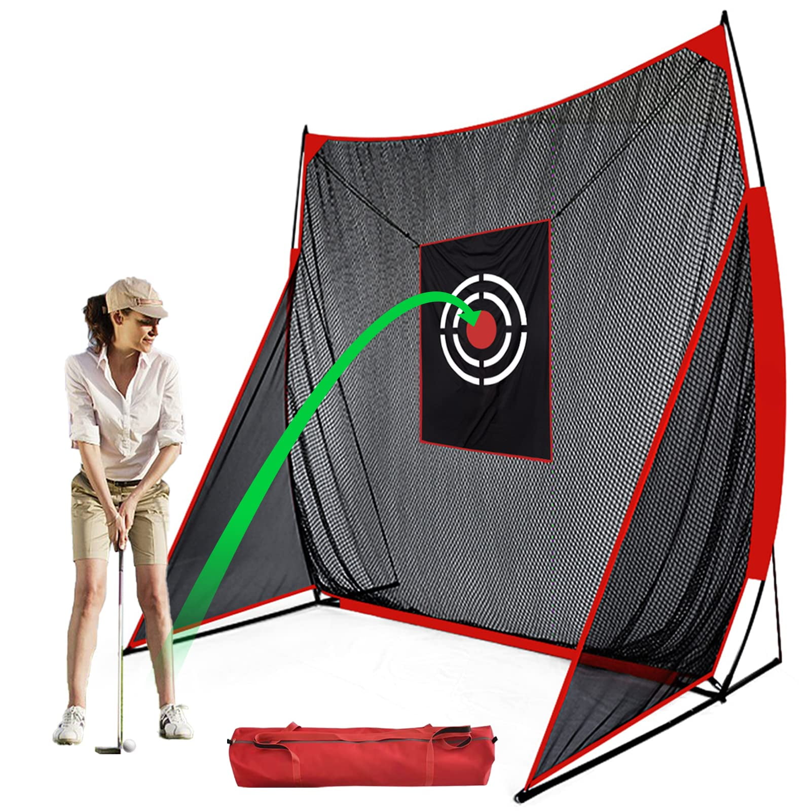 ANDGOAL Golf Hitting Nets with Side Protection, for All Levels Golf ...