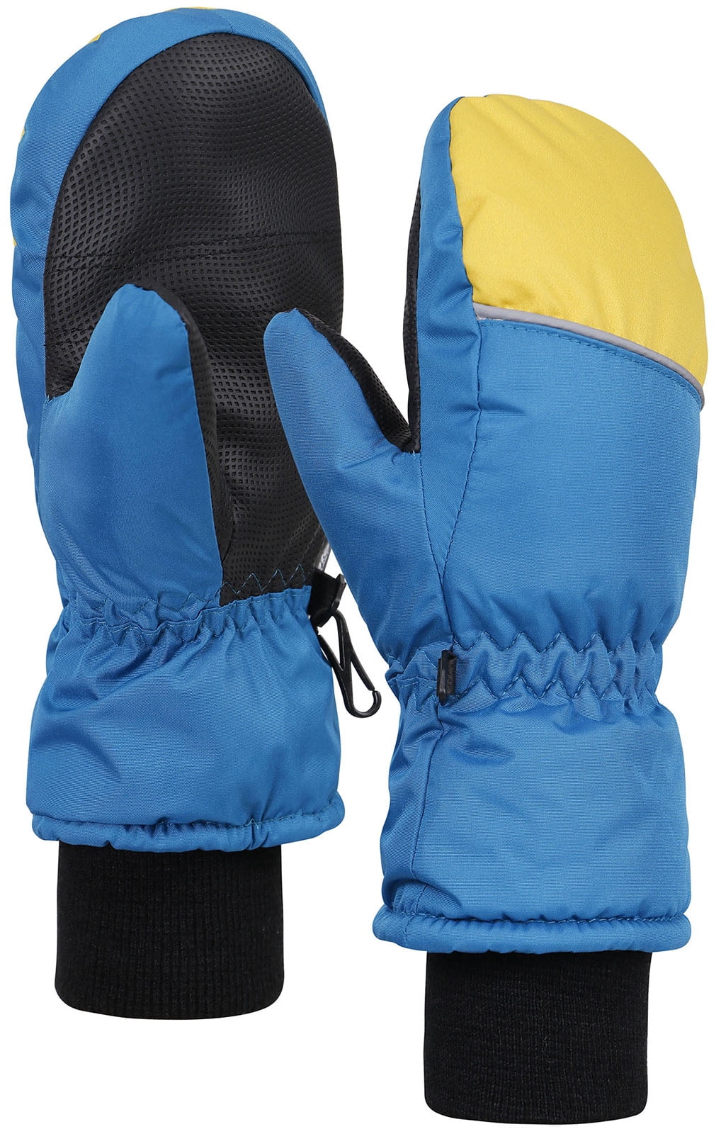 ANDORRA Boys Color Block Weather-Proof Thinsulate Snow Mittens, Long ...