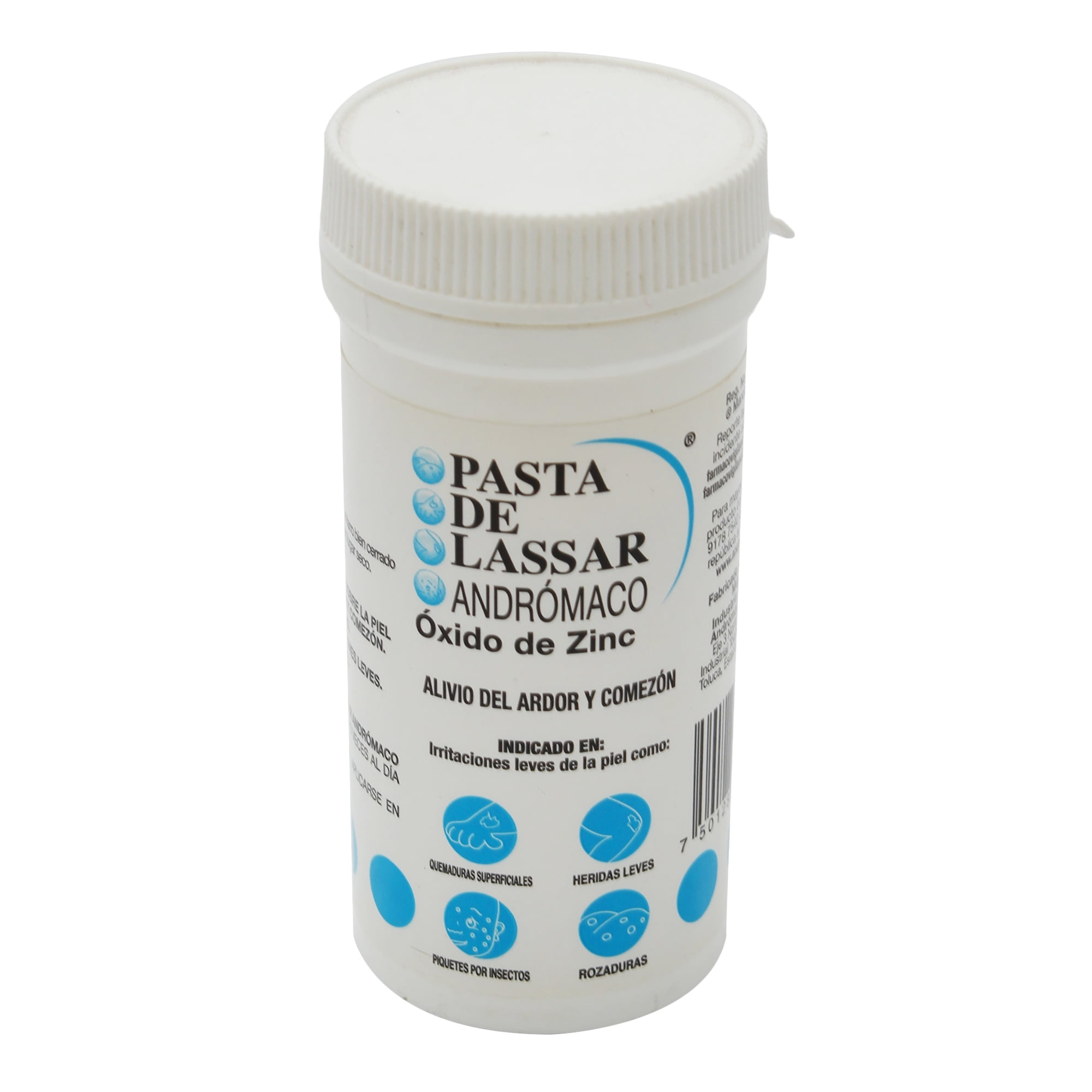 ANDR?MACO ?XIDO DE ZINC PASTA DE LASSAR 60 g - Walmart.com