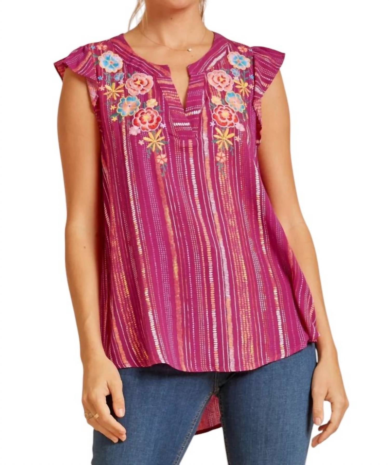 Andree By Unit Right By Your Side Blouse - Walmart.com