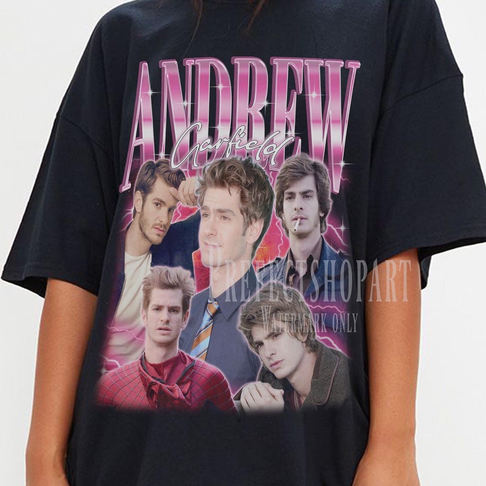 ANDREW GARFIELD 90's T-shirt - Andrew Garfield Bootleg Tees, Andrew ...