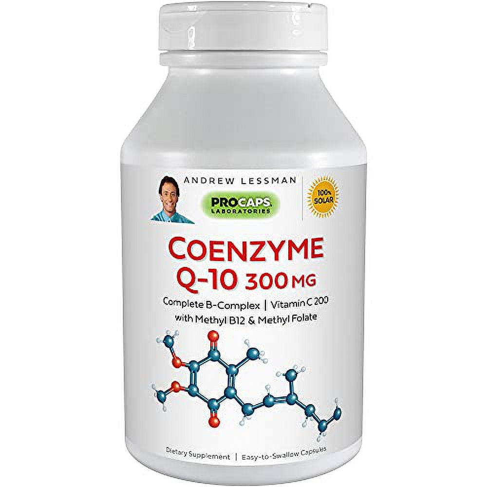 ANDREW LESSMAN Coenzyme Q-10 300 mg 60 Capsules â€“ Essential for ...