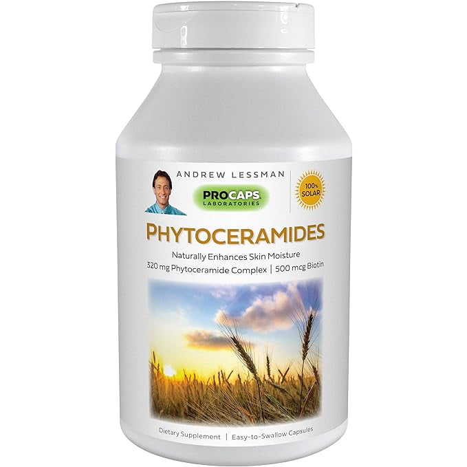 ANDREW LESSMAN Phytoceramides with Biotin 30 Softgels – Skin’s Vital ...