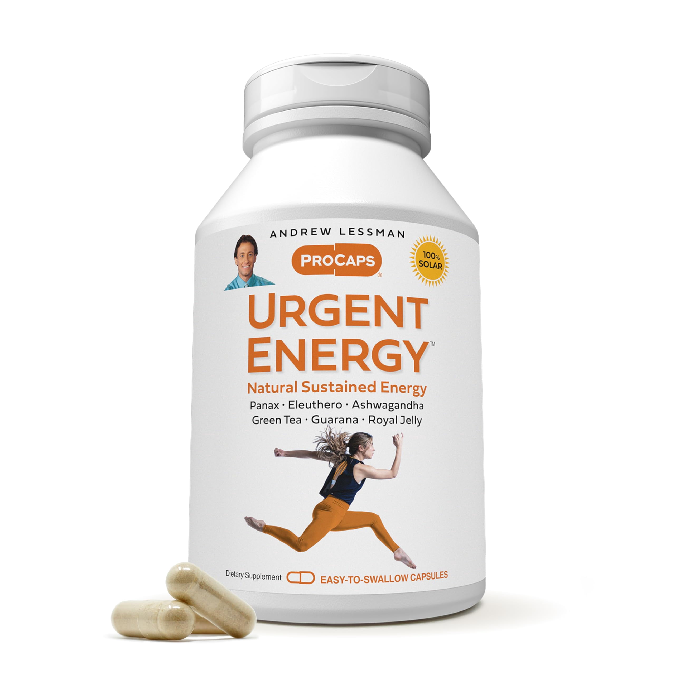 ANDREW LESSMAN Urgent Energy 60 Capsules - Provides a Safe, Healthy ...