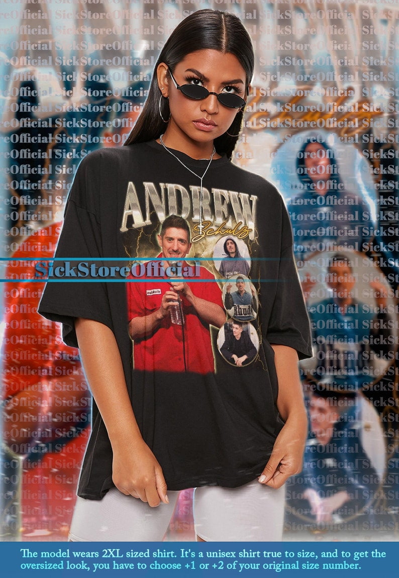 ANDREW SCHULZ Shirt, Comedian Andrew Schulz Homage Shirt Retro 90s ...