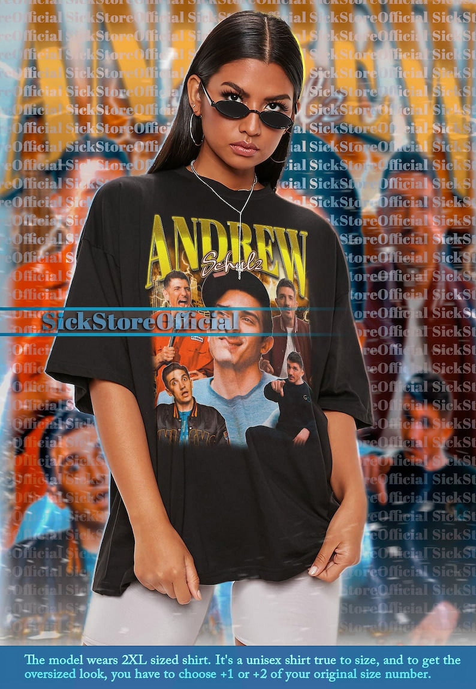ANDREW SCHULZ Vintage Shirt, Andrew Schulz Homage Tshirt, Andrew Schulz ...