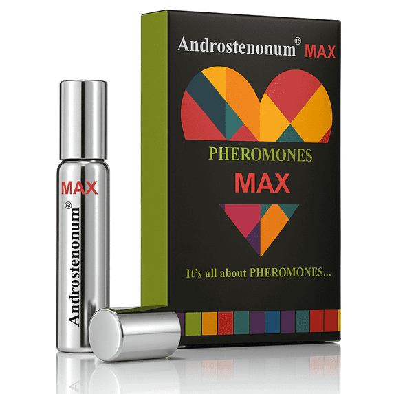 ANDROSTENONUM MAX Pheromone for Men, 0.27 Fl. Oz Roll-On, Attract Women ...