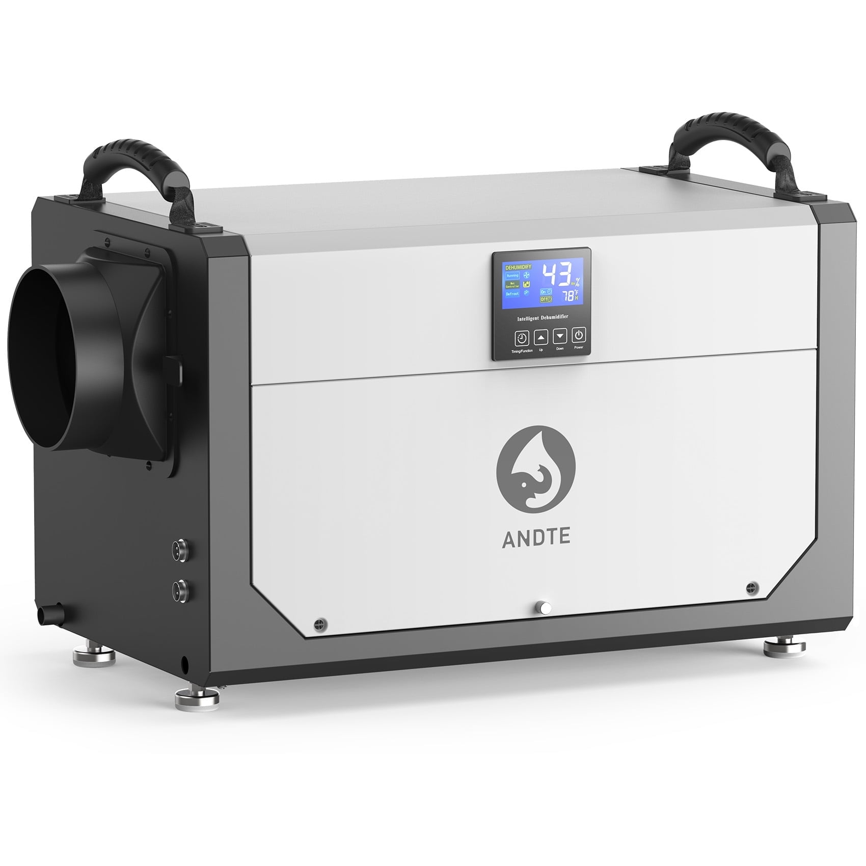 ANDTE Efficient 145 Pints Commercial Dehumidifier for Basement & Crawl ...