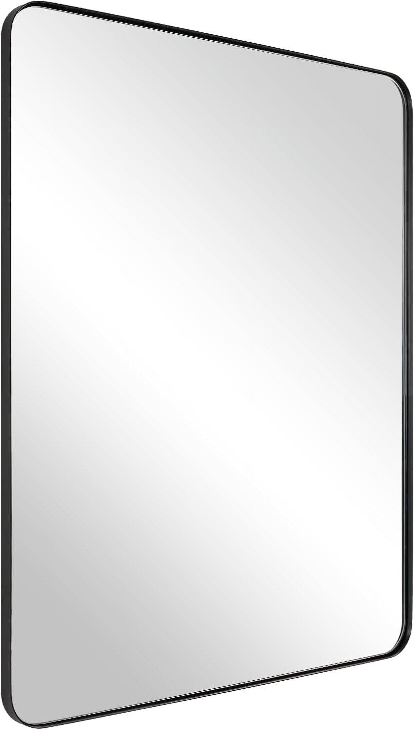 ANDY STAR Wall Mirror for Bathroom, 20"x28" Black Bathroom Mirror ...