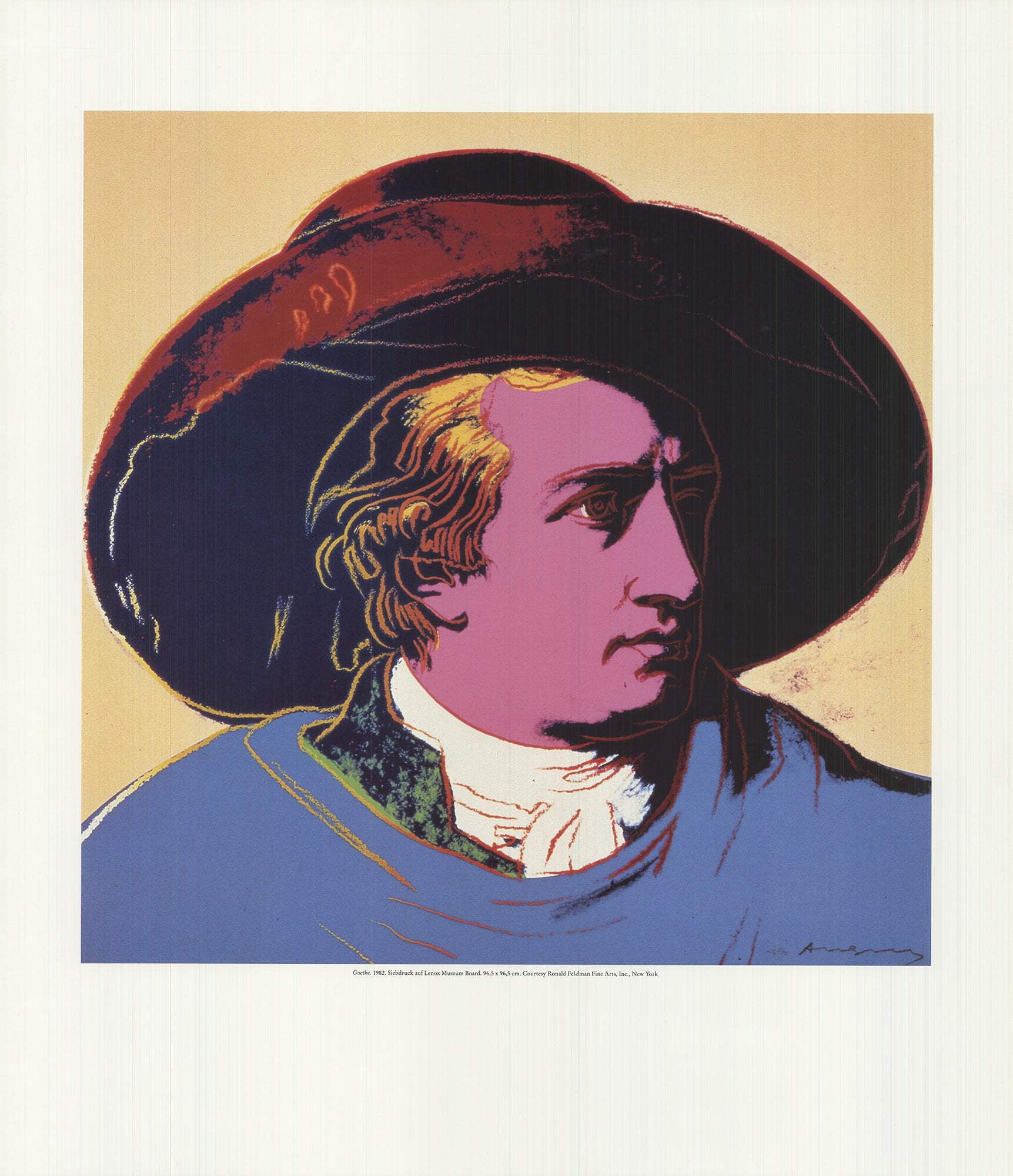ANDY WARHOL Goethe, 1990 - Walmart.com