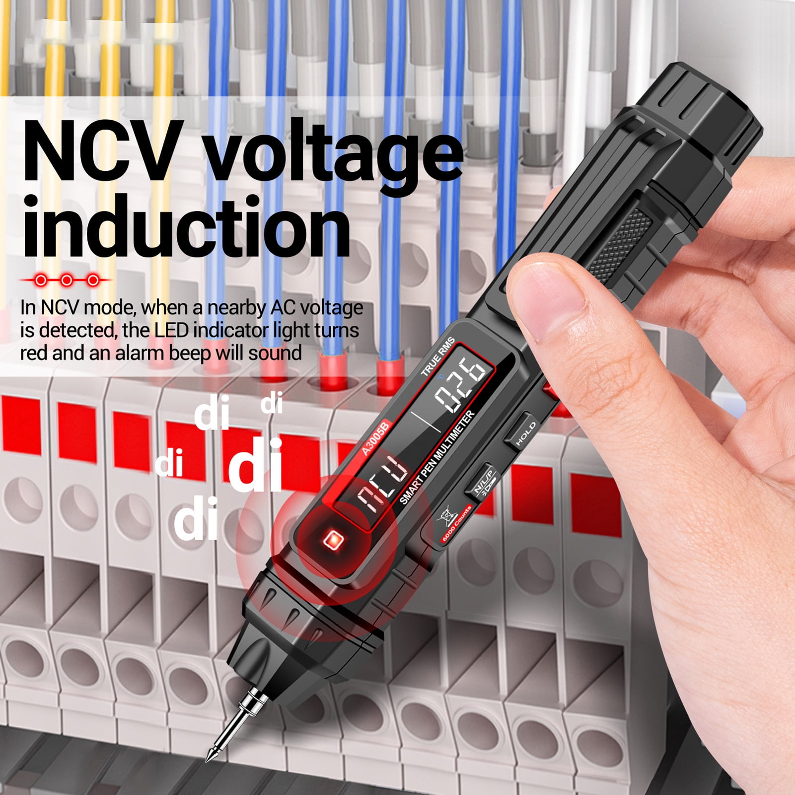 ANENG A3005A/B Digital Intelligent Professional Multimeter Sensor Pen ...