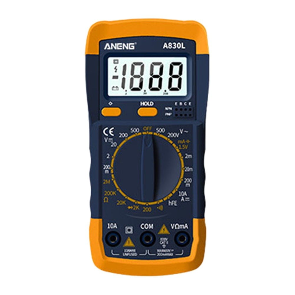 ANENG LCD Digital Multimeter A830L AC DC Voltage Diode Freguency ...