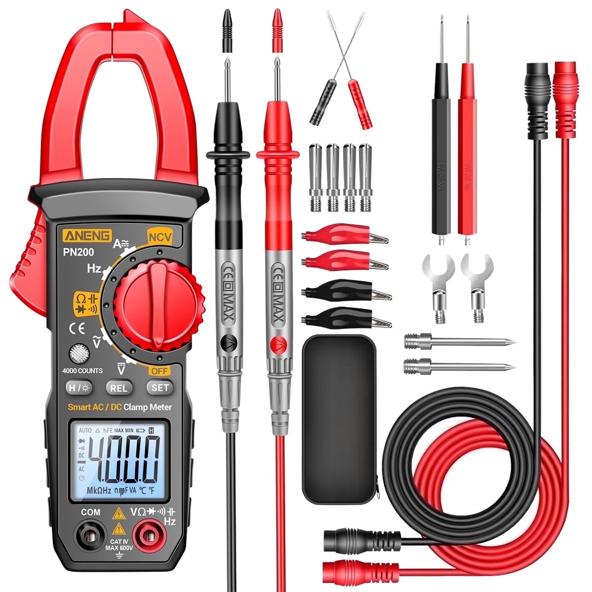ANENG PN200 Clamp Meter Multimeter Tester with ACDC Philippines | Ubuy