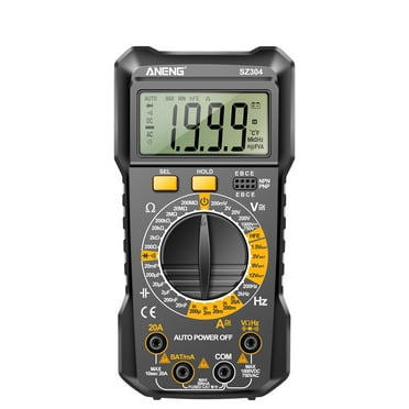 Sperry Instruments DM6450 Digital Multimeter, 9 Function, 10 Auto Range ...